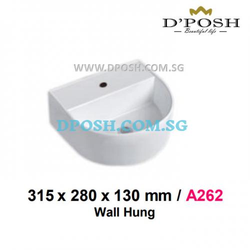 Baron-A262-Wall Mounted Ceramic Basin