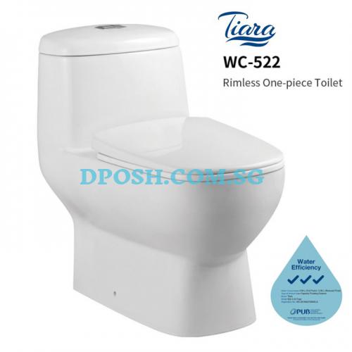 Tiara-WC-522 One Piece Toilet Bowl
